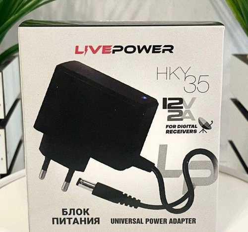 Новый блок питания 12V 2A