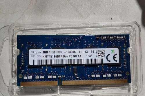 Оперативная память hynix DDR3L 4 Гб