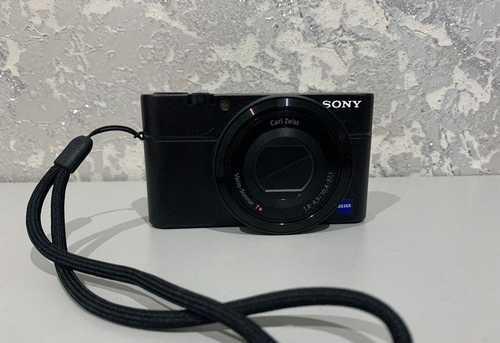 Компактный фотоаппарат sony cyber shot rx100