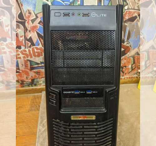 Игровой ПК, Core i5-4570, GeForce GTX 1050 Ti 4 ГБ, RAM 12 ГБ