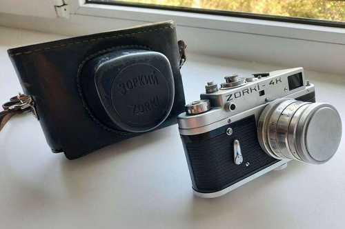 Плёночный фотоаппарат Зоркий с объёмом юпитер 8