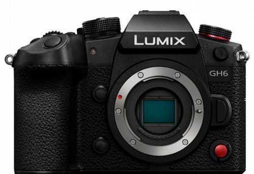 Фотоаппарат Panasonic Lumix GH6 Body, черный