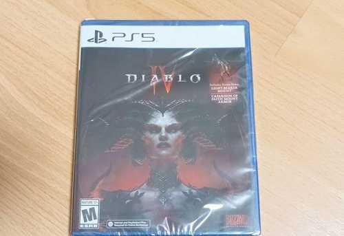 Новый диск Diablo IV PS5