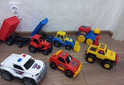 Детские машинки, трактора игрушки