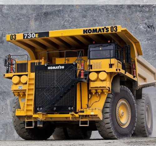 Разбираем Коматсу Komatsu самосвалы
