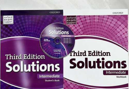 Solutions Intermediate third edition новые учебник