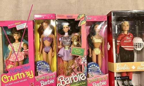 Куклы барби 80 90-х в коробкfх новые нрфб
