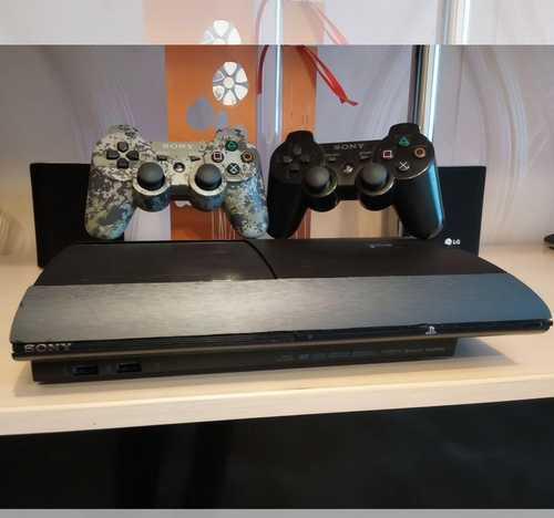 Sony PS3 super slim,500gb./40игр/прошита