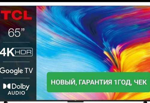 TCL 65P637 65"165см Uhd 4K smart TV новый