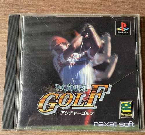 Actua Golf PS1 Японский