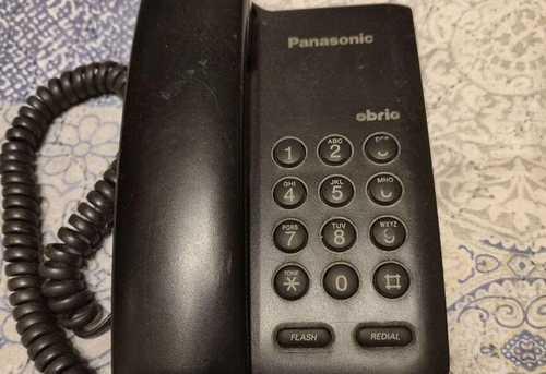 Стационарный кнопочный телефон Panasonic. Рабочий