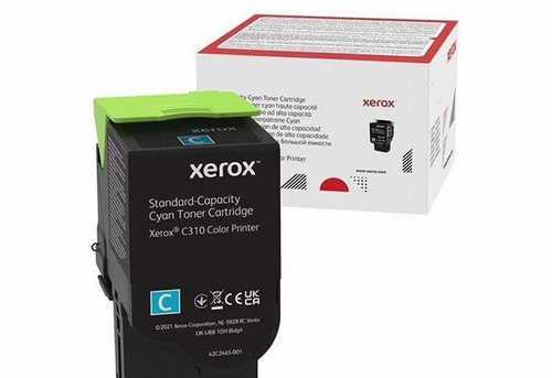 Тонер-картридж Xerox C310 Лазерный Голубой 2000стр