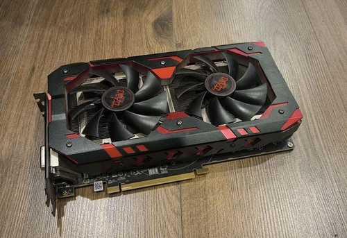 Видеокарта rx580 8gb red devil