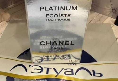 Chanel egoiste platinum 100 ml туалетная вода
