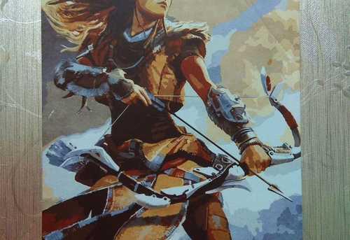 Металлический постер Aloy horizon zero dawn