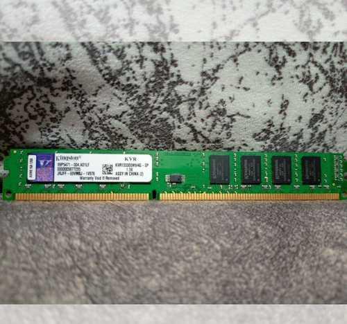 Оперативная память Kingston dimm DDR3 4Гб 1333 mhz