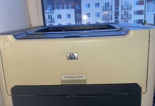 Принтер лазерный HP LaserJet 1320N, ч/б, A4