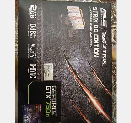 Видеокарта GTX 750ti 2gb