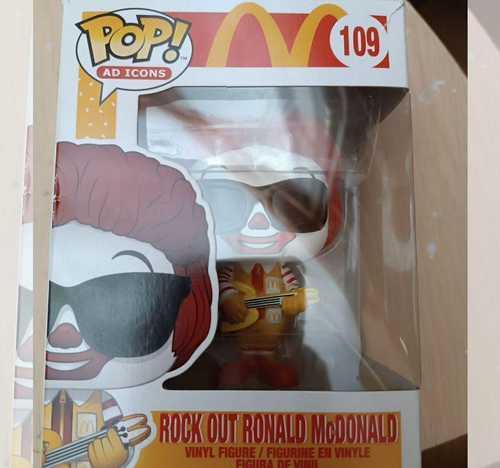 Funko pop Rock Out Ronald Mcdonald