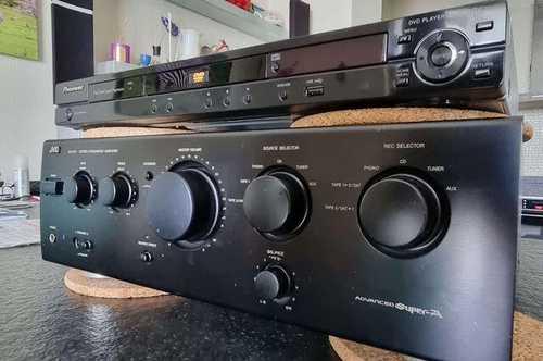 Усилитель мощности JVC и pioneer