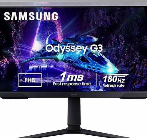 Новый Samsung Odyssey G3 27/180Hz