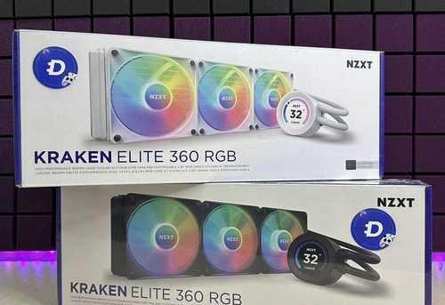 Nzxt Kraken Elite 360 RGB White/Black