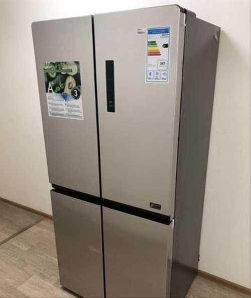 Холодильник dexp RF-mn450dma/SI серебристый