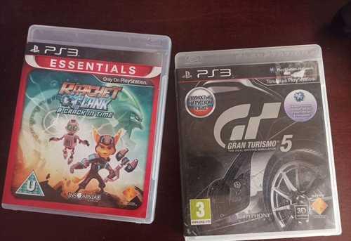 Ratchet and clank a crack in time + gran turismo 5