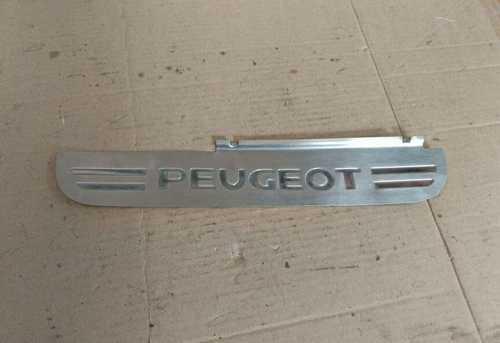 Накладка порога Peugeot 407