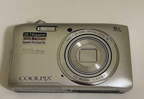 Компактный фотоаппарат nikon coolpix s3600