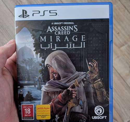 Assassins creed mirage ps5 диск