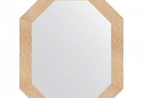 Зеркало Evoform Octagon BY 7180 76x96 золотые дюны