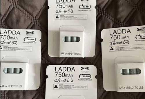 Аккамуляторы IKEA Ladda 750mah AAA