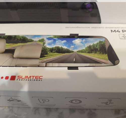 Видеорегистратор зеркало slimtec M4 Plain Full HD