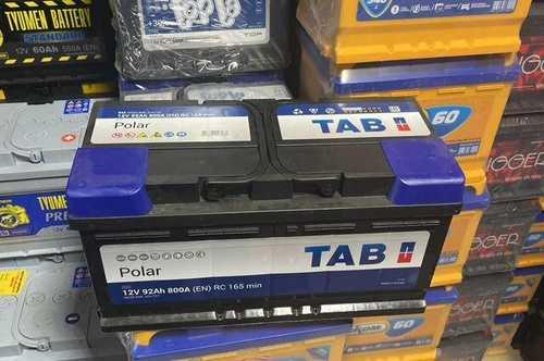 Аккумулятор TAB Polar 92 Ач (низкий)