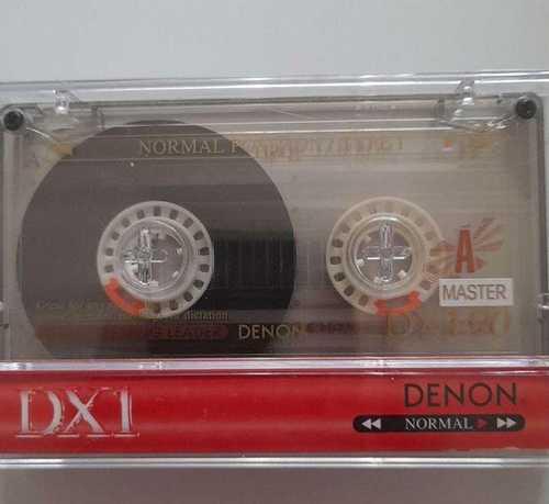 Аудиокассета denon DX 1 normal
