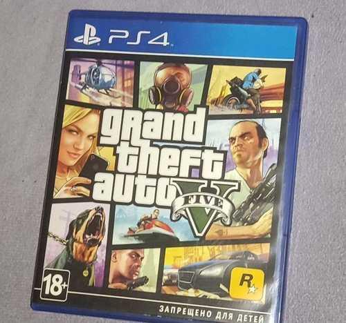 Gta 5 ps4 диск