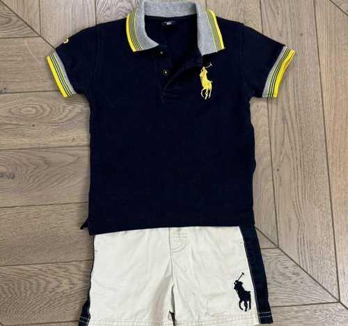 Костюм (Поло   шорты) polo ralph lauren