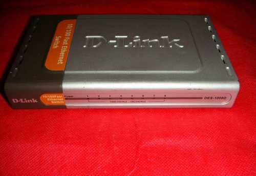 Сетевой коммутатор D-Link DES-1008D