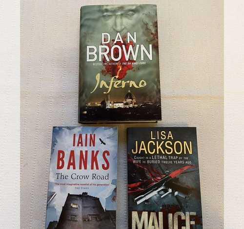 Новые книги Dan Brown Inferno, Iain Banks и др