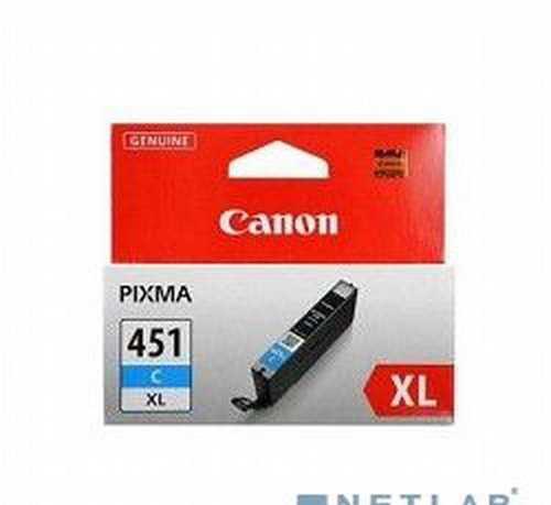 Canon CLI-451XLC 6473B001 Картридж для pixma iP724