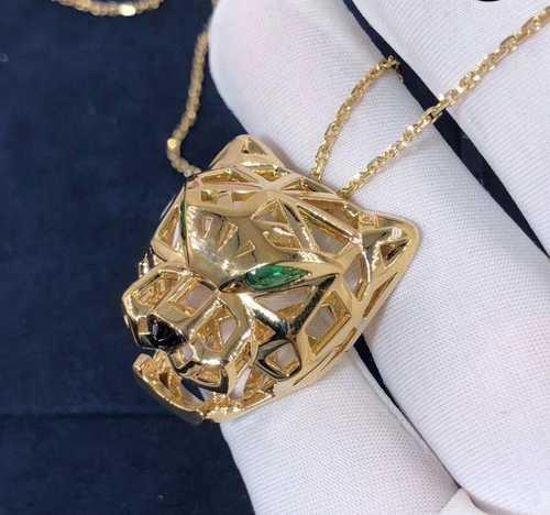 Подвеска Cartier Panthere de Cartier желтое золото 585 проба 0.0036 мм