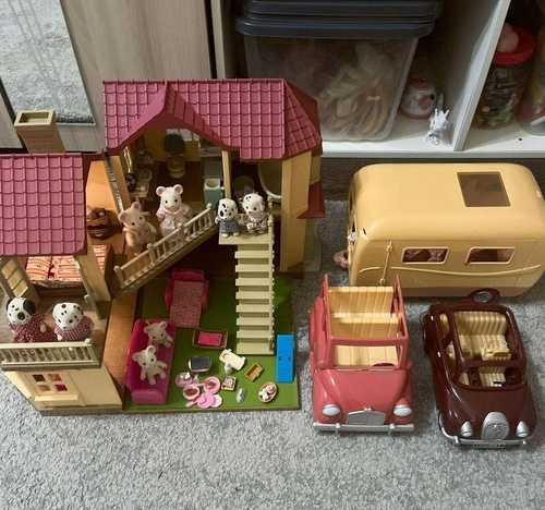 Sylvanian Families домик с мебелью