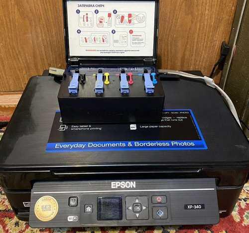 Мфу epson с снпч xp-340