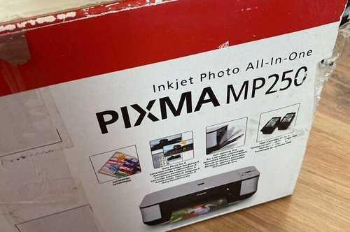 Принтер струйный canon pixma mp250