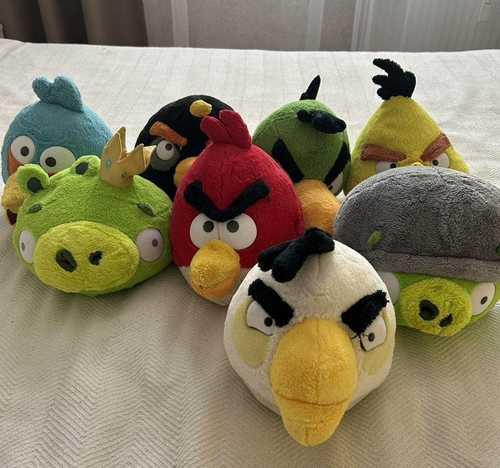 Angry birds игрушки мягкие