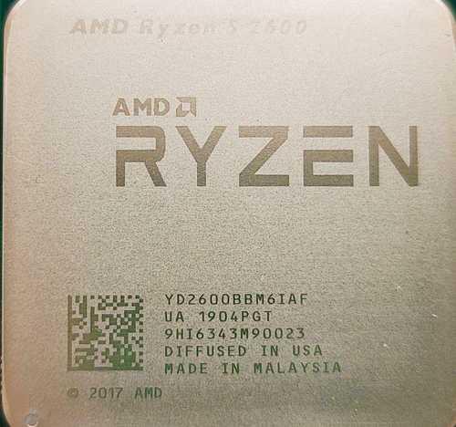 AMD Ryzen 5 2600 / AM 4