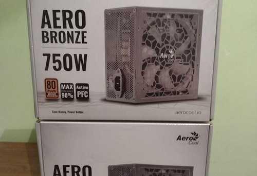Блок питания Aerocool aero bronze, 750Вт