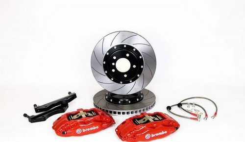 Тюнинг тормоза Nissan Skyline Brembo F50 усиленные