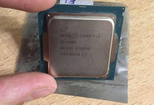 Процессор intel core i3 6100